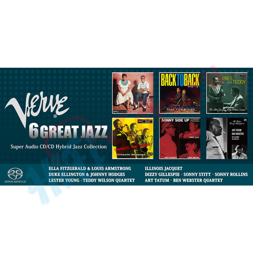 Esoteric SACD. VERVE 6 GREAT JAZZ (6 DISCS) - (ESSV-90163/68 ...