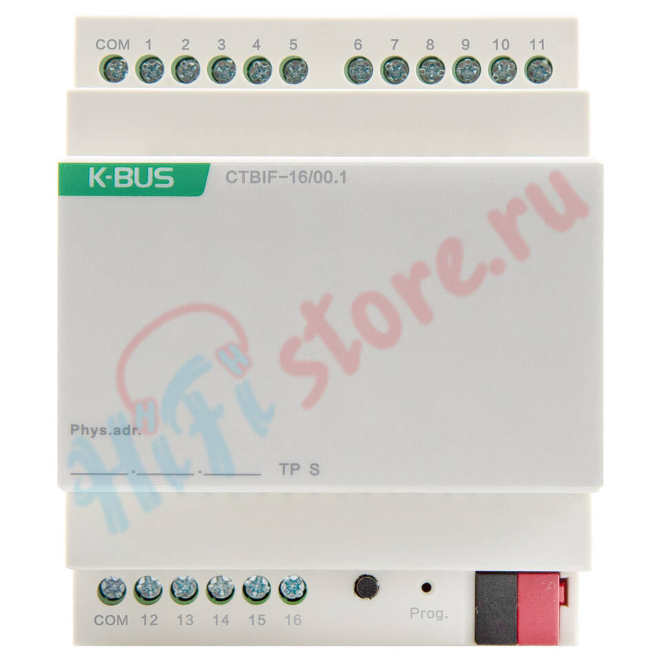 GVS KNX UNIVERSAL INTERFACE 16-FOLD, DIN-RAIL MOUNTED купить по цене ...