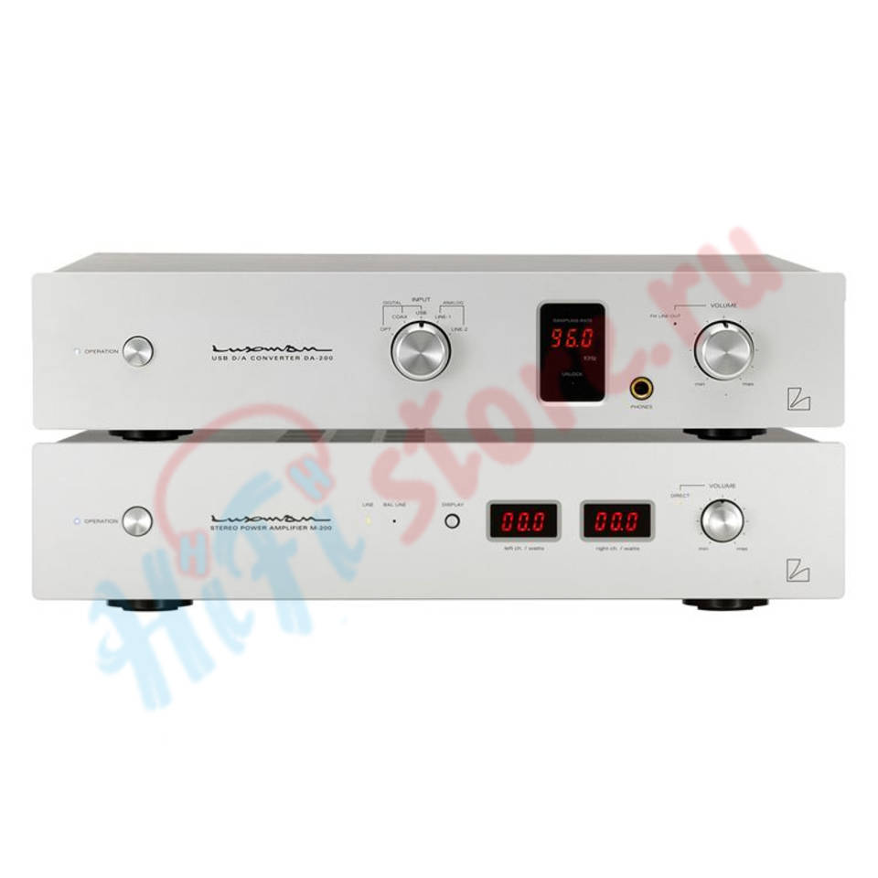Luxman DA-200 Silver купить со скидкой 33% в HI-FI Store.